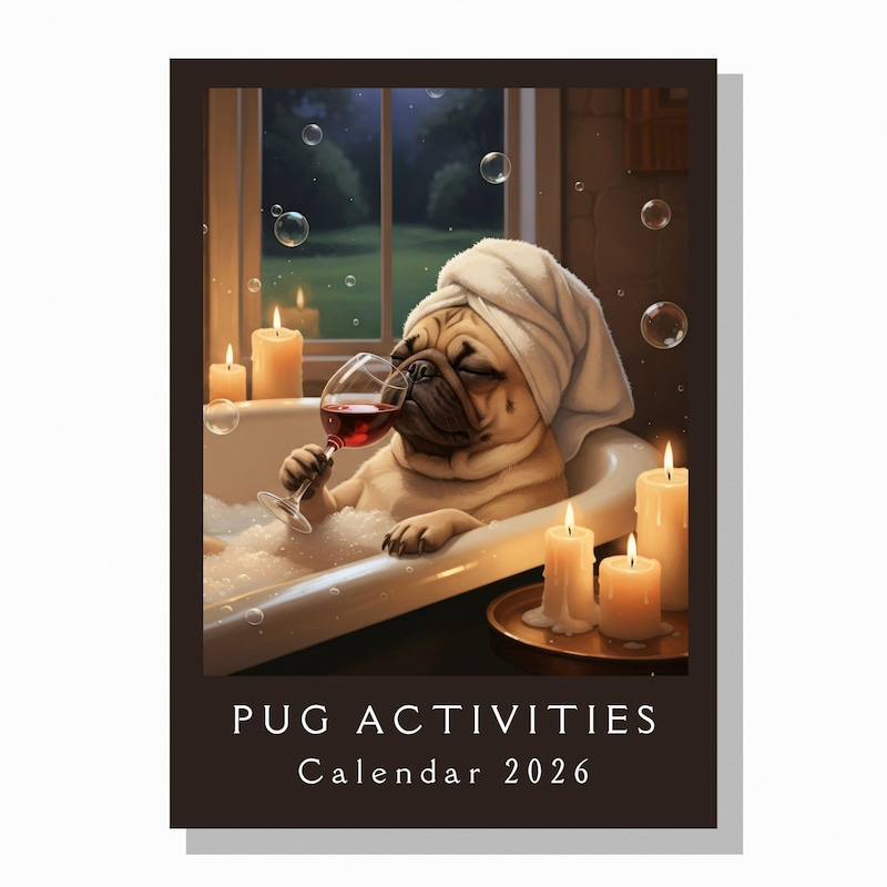2026 Wall Calendars Dog - Etsy UK