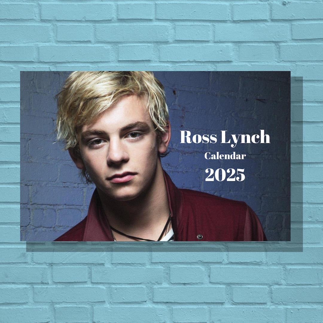Ross Lynch 2025 Calendar - Etsy