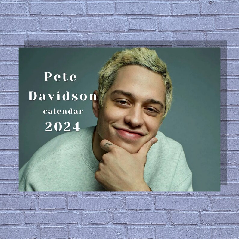 Pete Davidson 2024 Calendar - Etsy