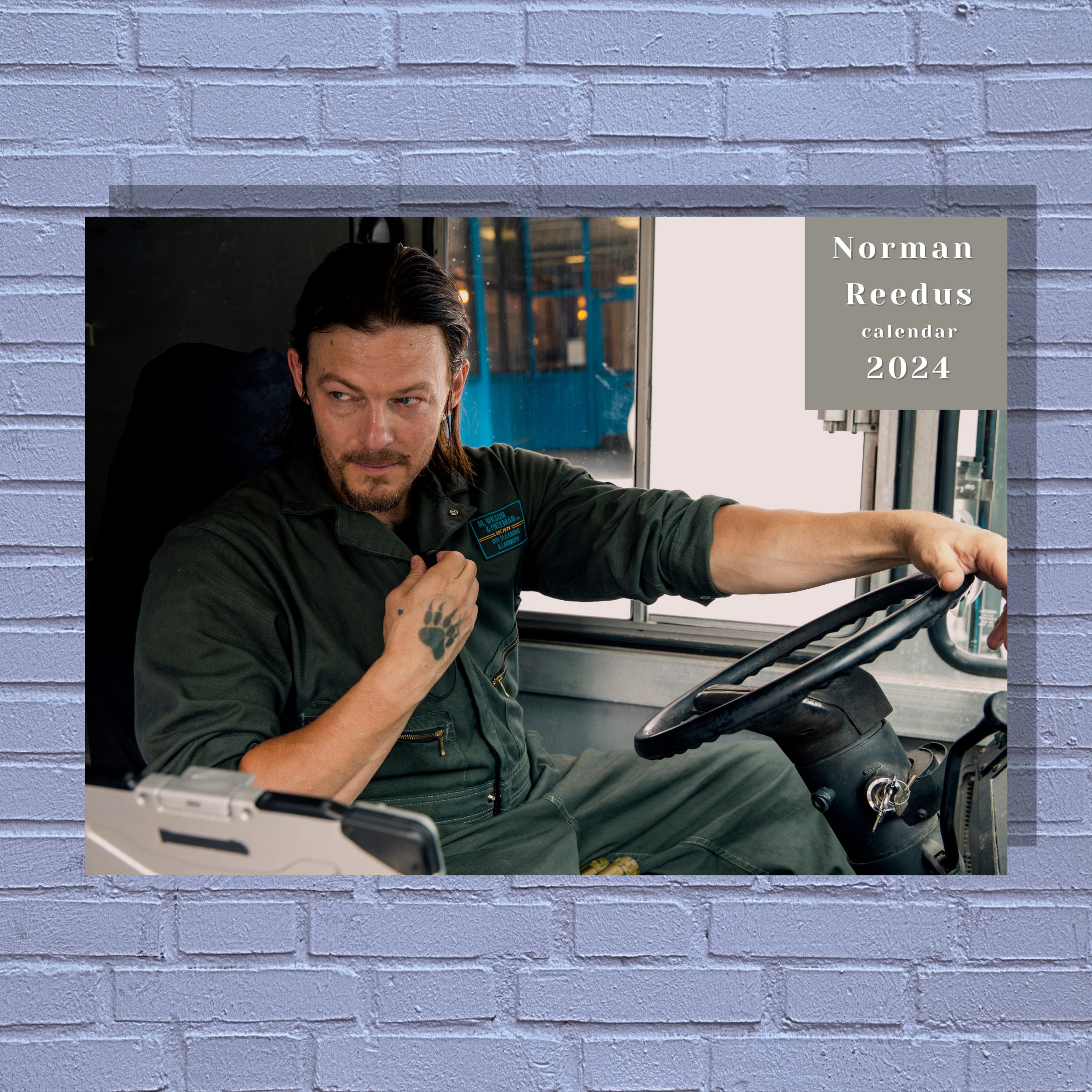Norman Reedus 2024 Calendar - Etsy