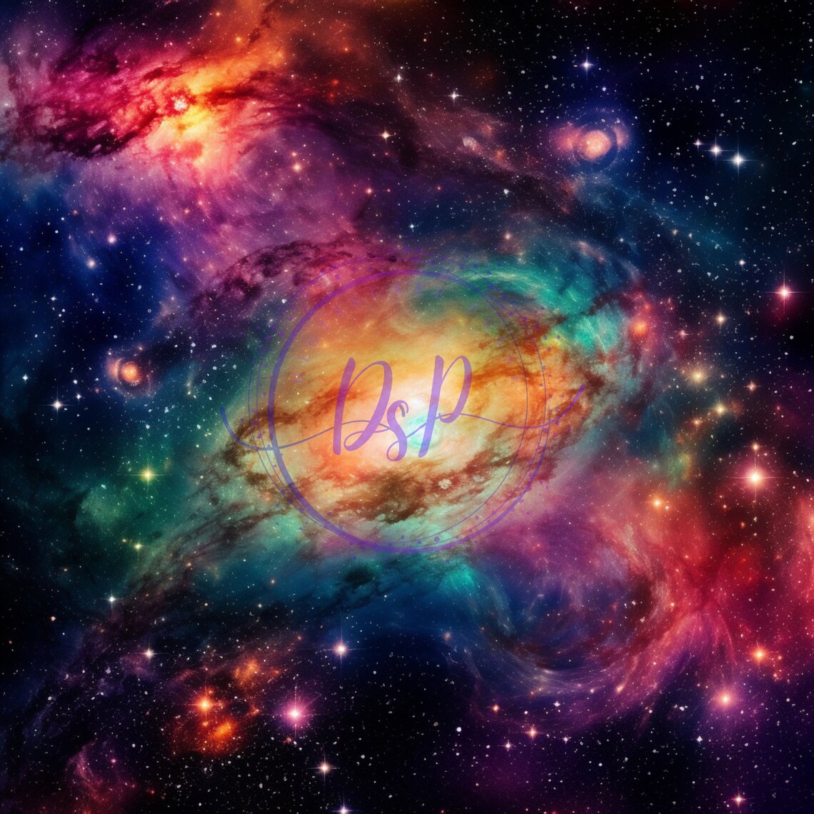 Colorful Galaxy Backgrounds , Digital Images , Captivating and Vibrant ...