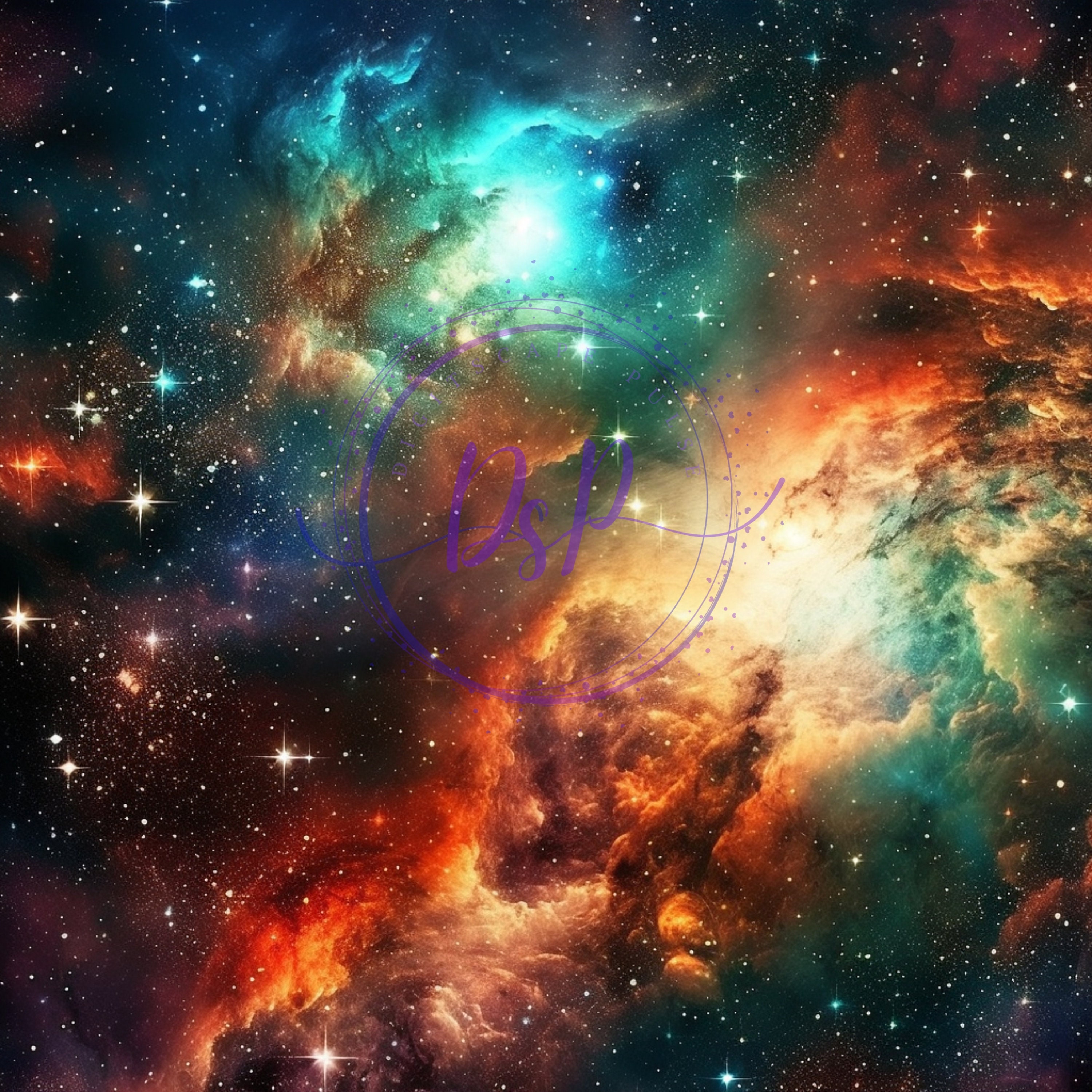 Colorful Galaxy Backgrounds , Digital Images , Captivating and Vibrant ...
