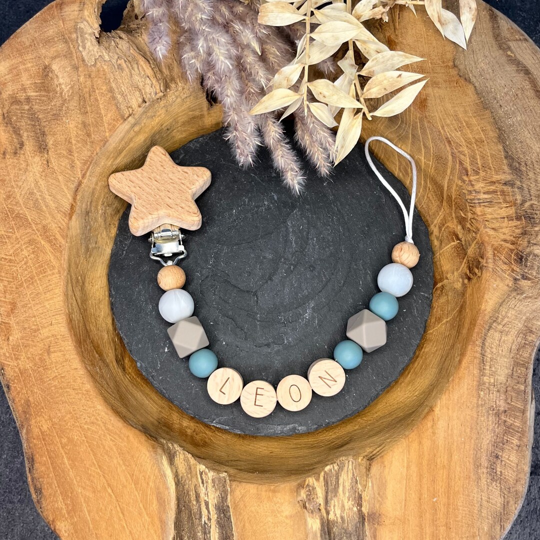 Personalized Dummy Chain With Name - Etsy