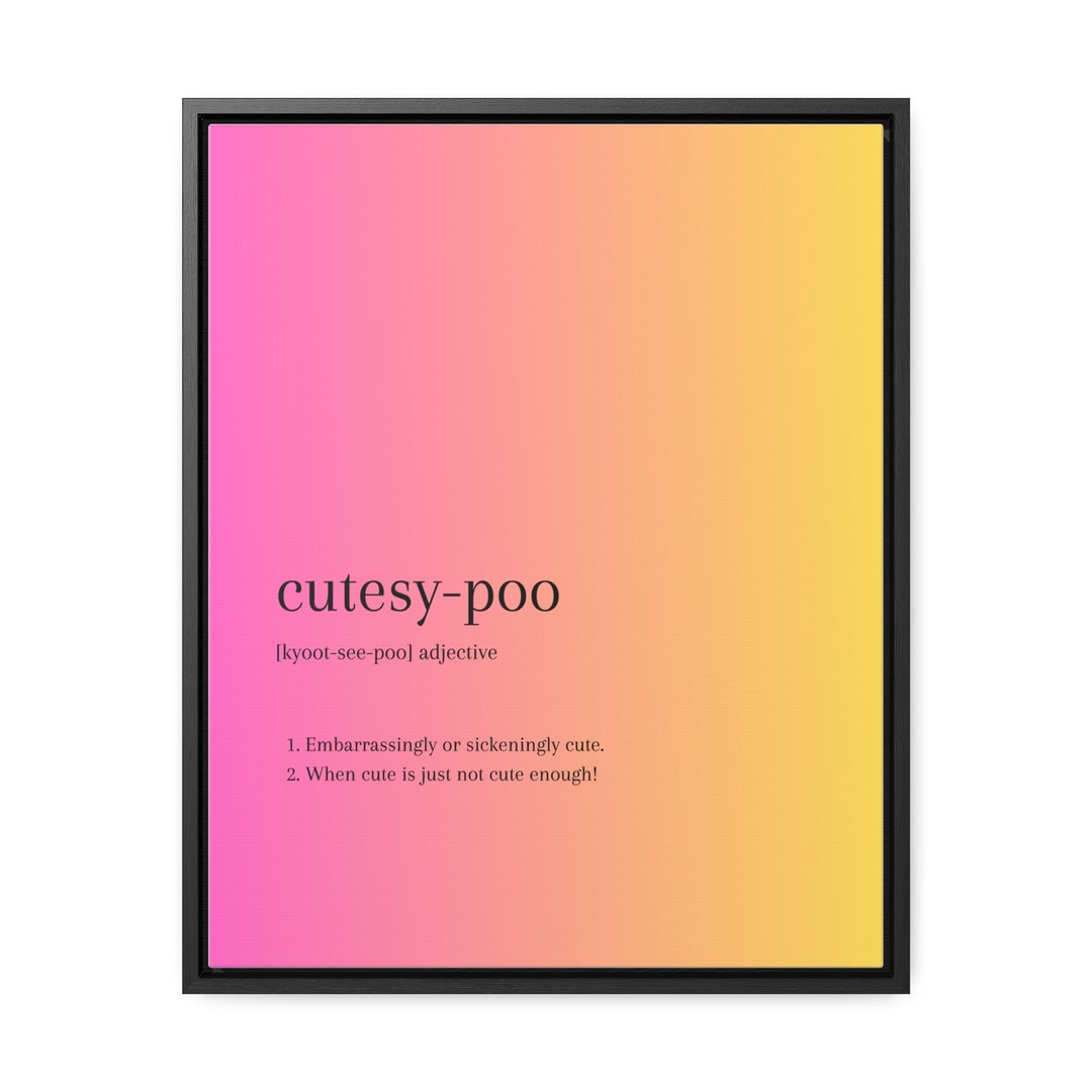 Printable cutesy-poo Definition Mindfulness - Etsy