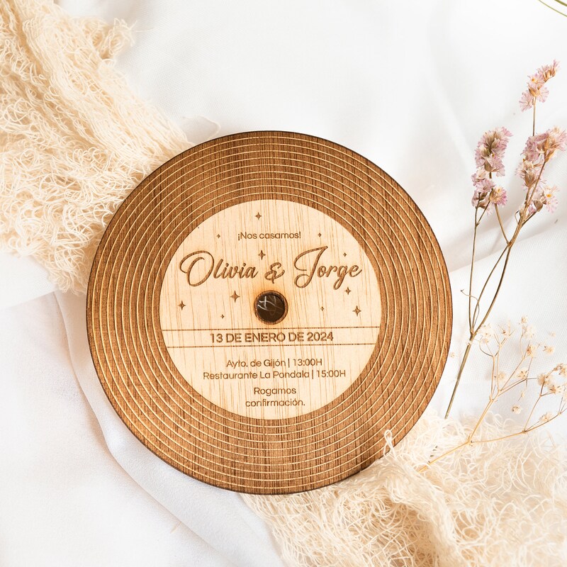Vinyl Record Invitations - Etsy