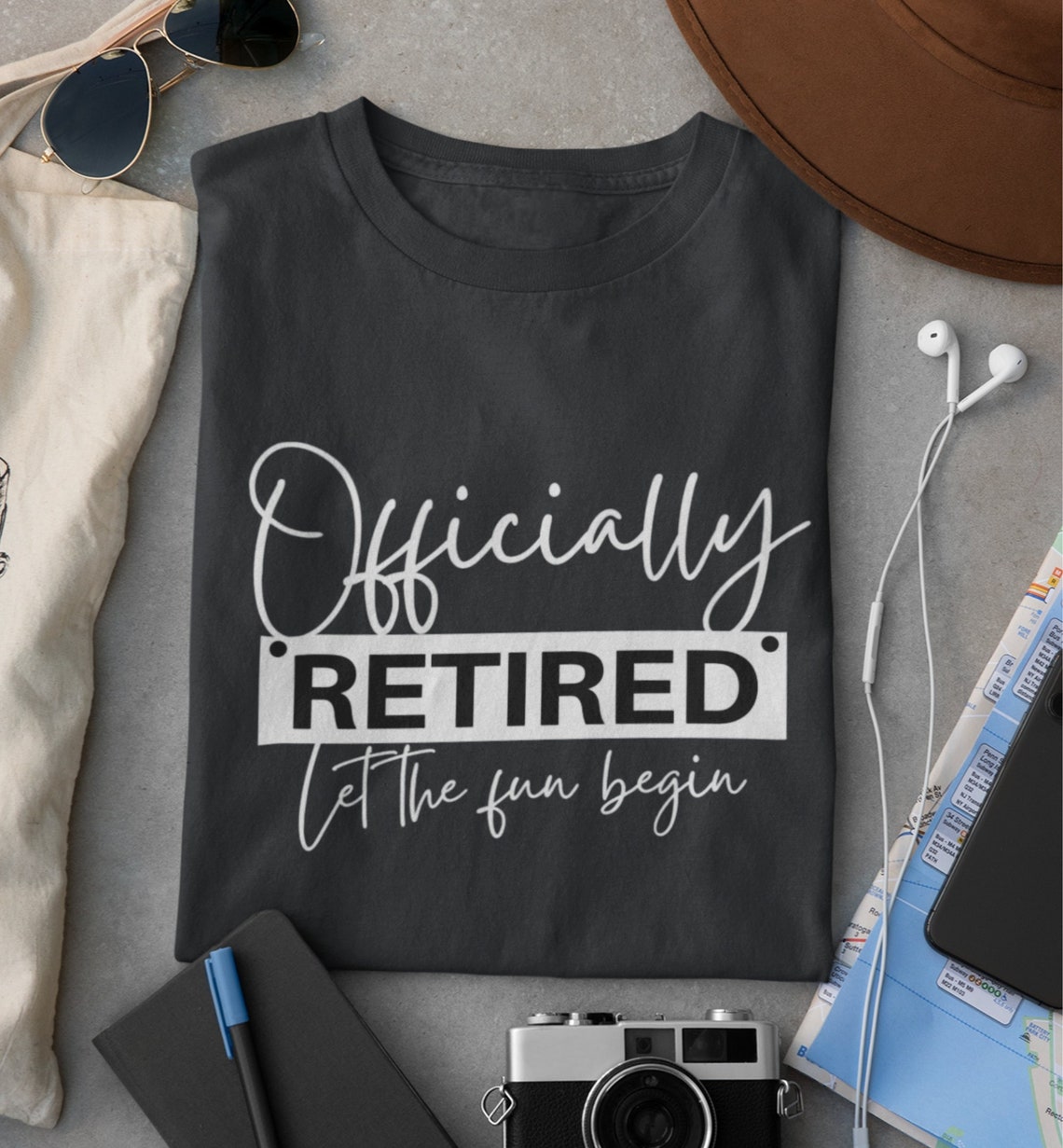 Officially Retired T-shirt, Officially Retired Shirts, Retired Shirt ...