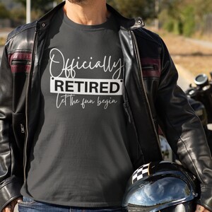 Officially Retired T-shirt, Officially Retired Shirts, Retired Shirt ...