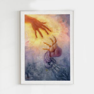 Break the Cycle Art - Trauma Recovery Art Print - Hopeful Watercolour ...