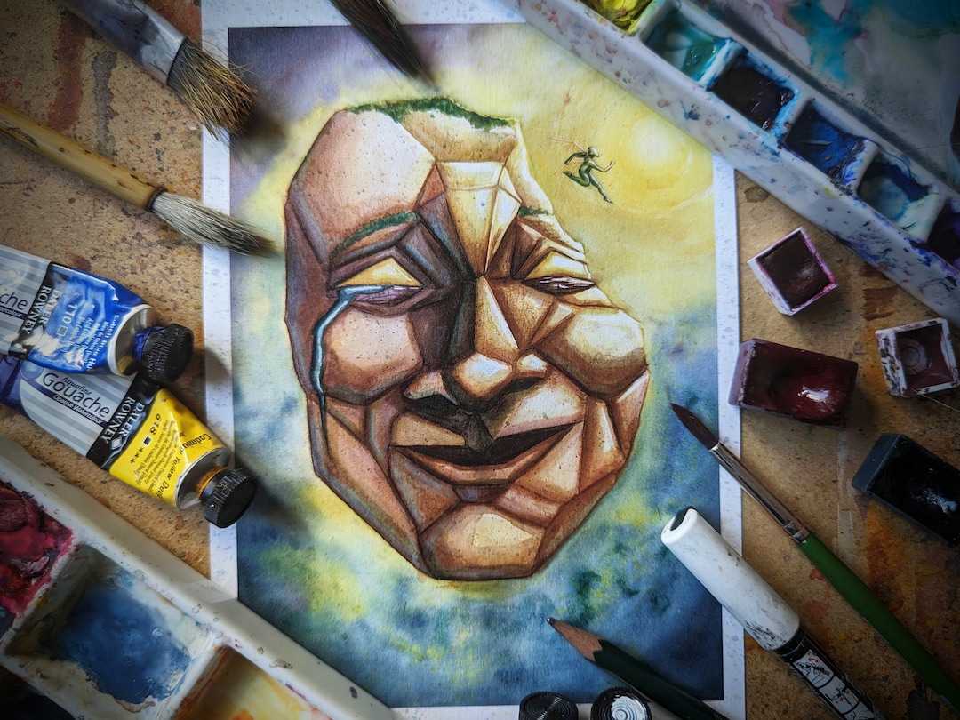 Meaningful Wall Art - Encouraging Artwork - Symbolic Art - Surreal ...