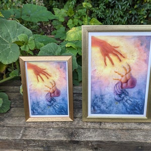 Break the Cycle Art - Trauma Recovery Art Print - Hopeful Watercolour ...