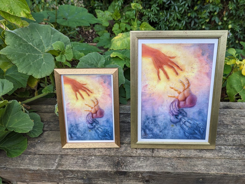 Break the Cycle Art Trauma Recovery Art Print Hopeful Watercolour Art ...