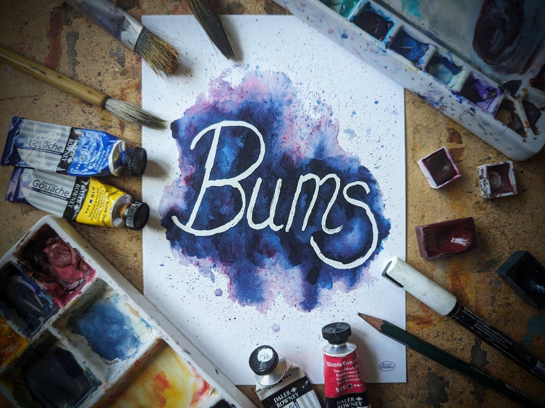 Funny Rude Artwork - Silly Art for Office - Art Print Optional Frame ...