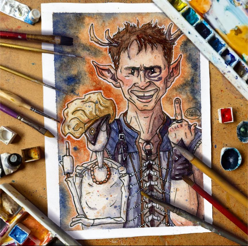 LARP Character Commission - LARP Art Commission - Character Portrait ...