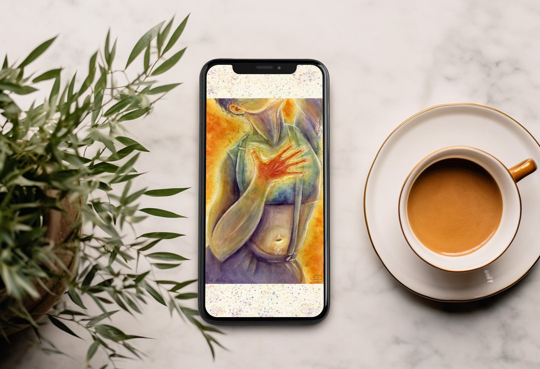 Pride Original Art Phone Background Queer Art Phone Wallpaper Pride ...