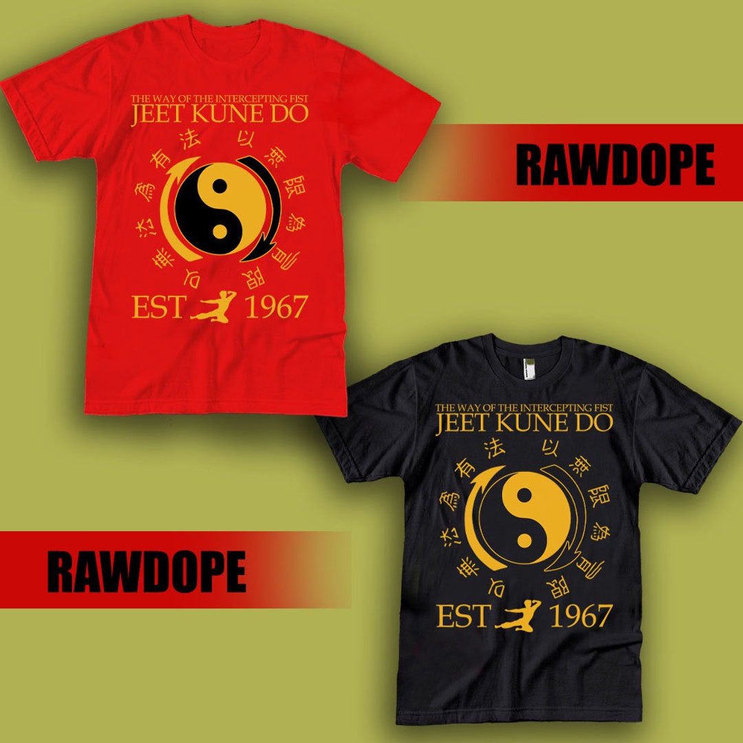 Jeet Kune Do T-shirt Unisex Bruce Lee Martial Arts Kung Fu MMA - Etsy UK