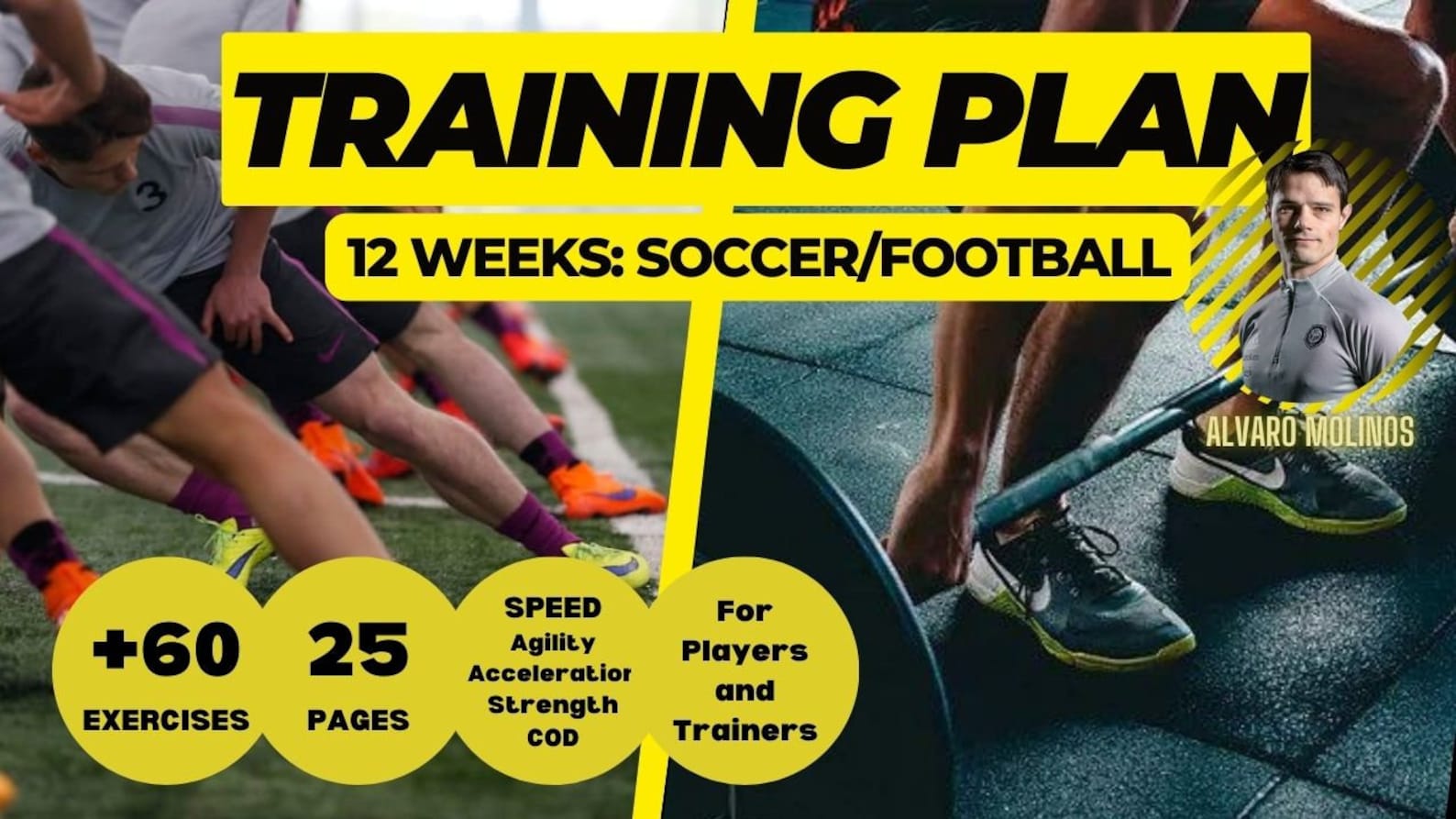 12 Weeks SOCCER - FOOTBALL TRAINING Plan to Improve Speed, Agility ...