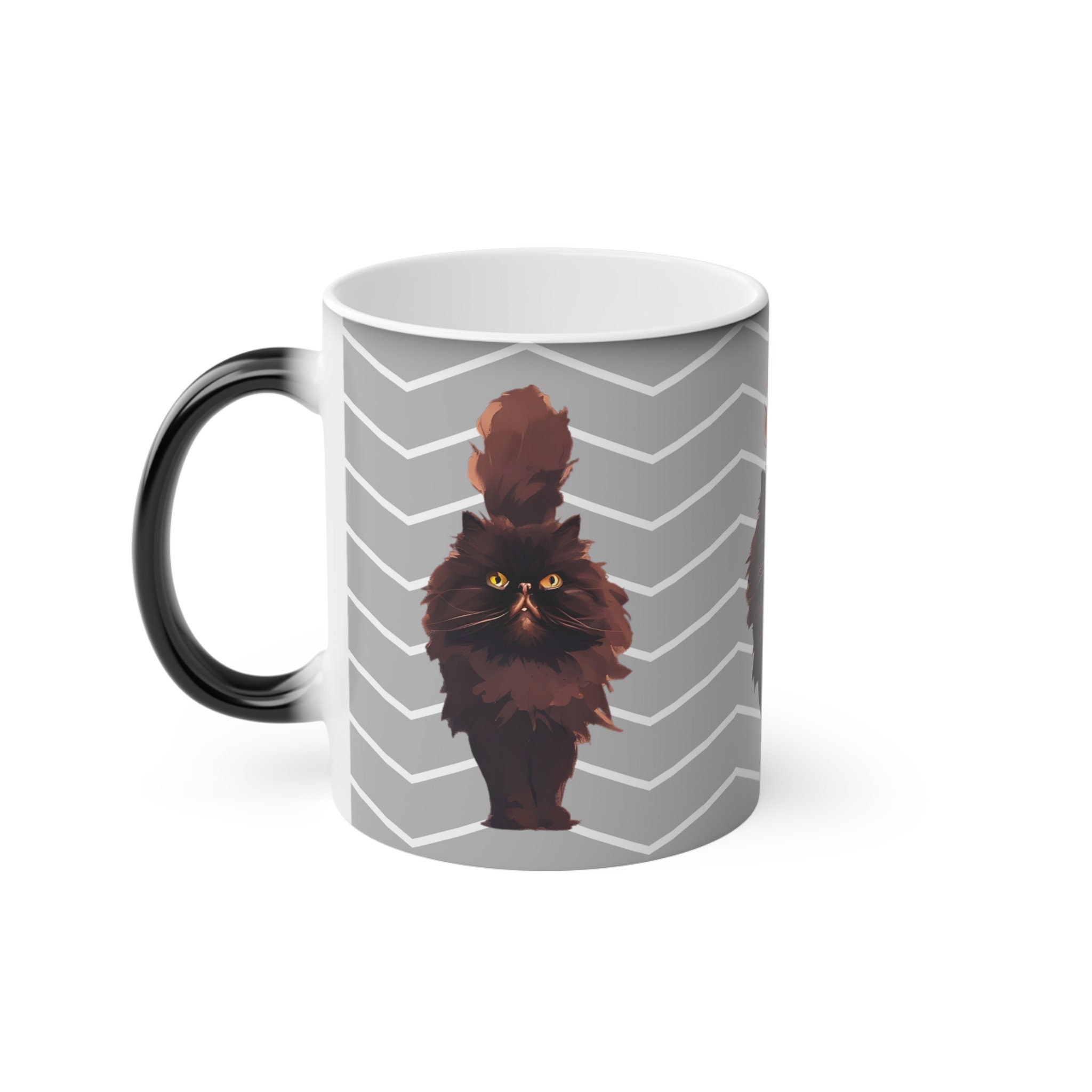 Persian Purr-fection Heat-reveal Magic Mug - Etsy