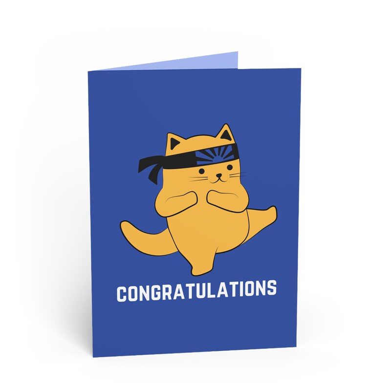 Karate Birthday Card - Etsy