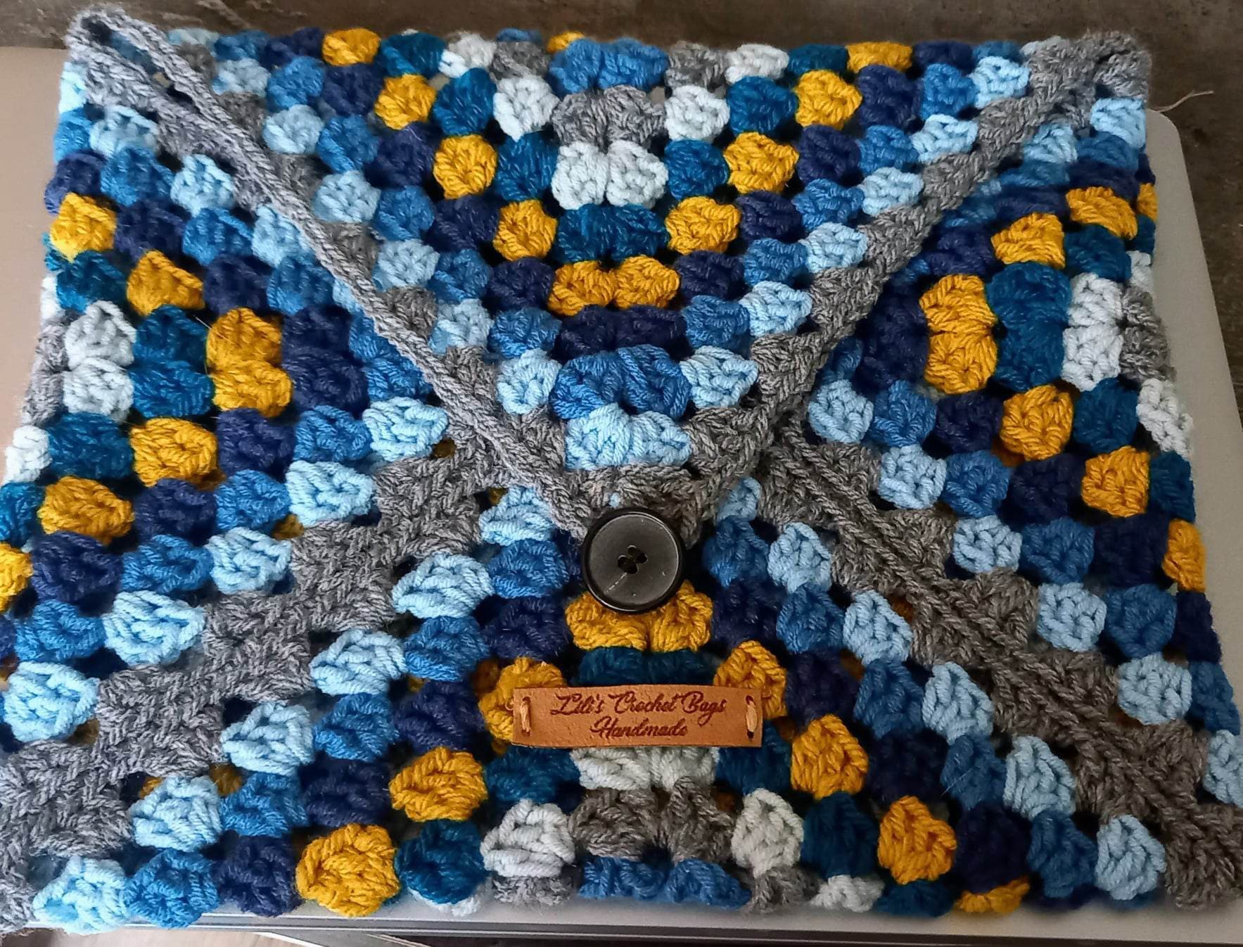 Handmade Crochet Laptop Cover - Etsy