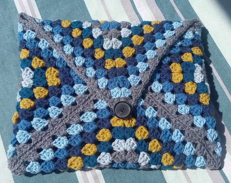 Handmade Crochet Laptop Cover - Etsy