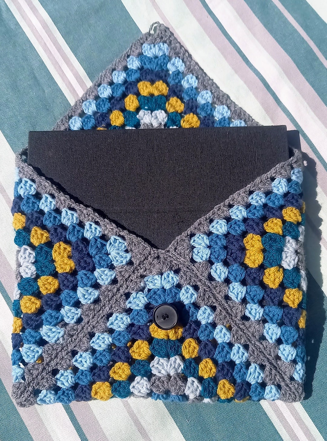 Handmade Crochet Laptop Cover - Etsy