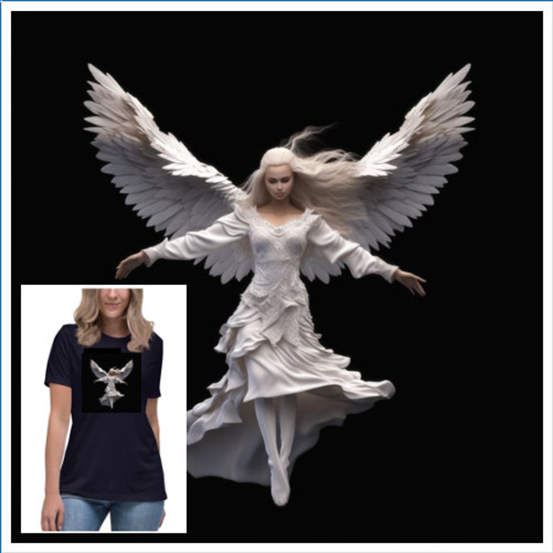Angel Blond Hair 3 - Woman’s T-shirt - Christian Angels - Have Faith in ...