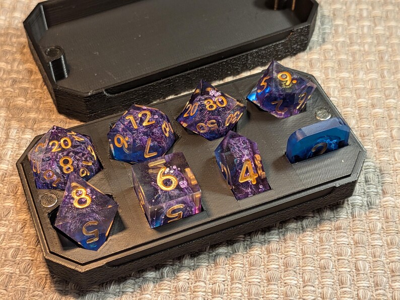 Royal Tempest - Sharp Edge DND Dice Set - Etsy