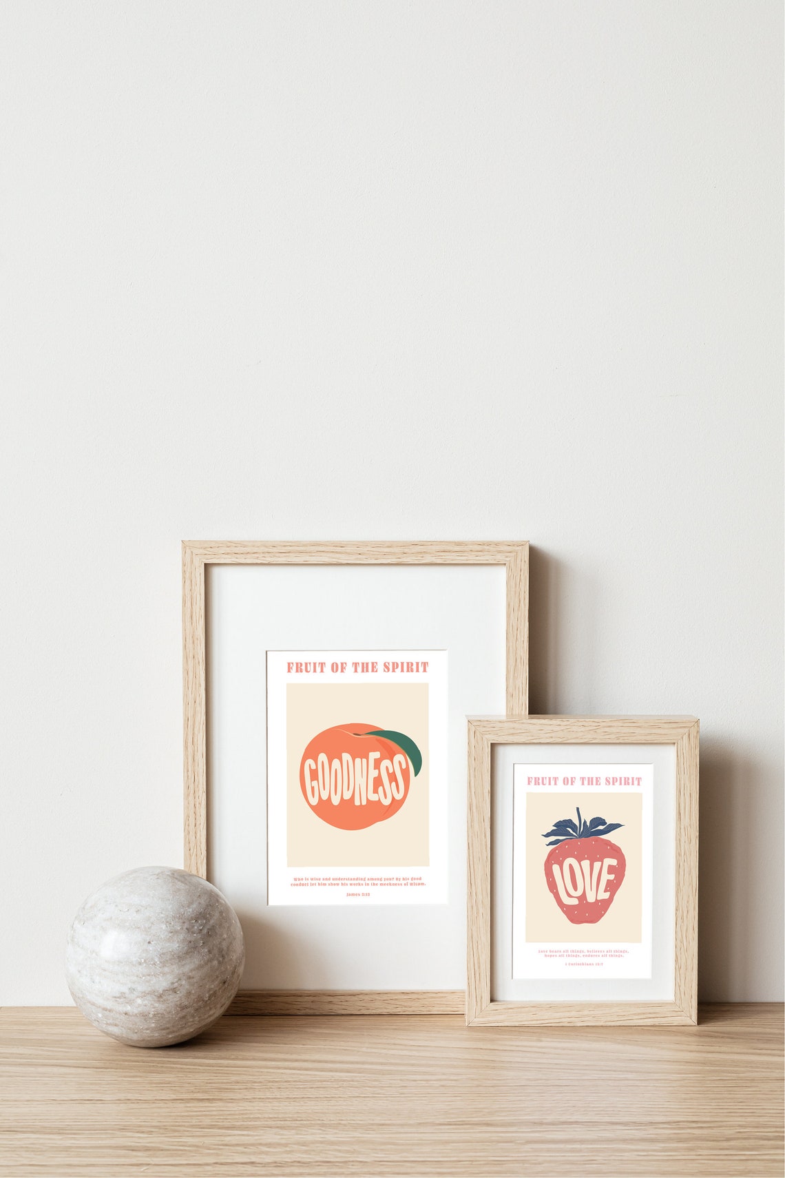 Fruit of the Spirit | Goodness | Bible Verse Wall Art | Galatians 5 ...