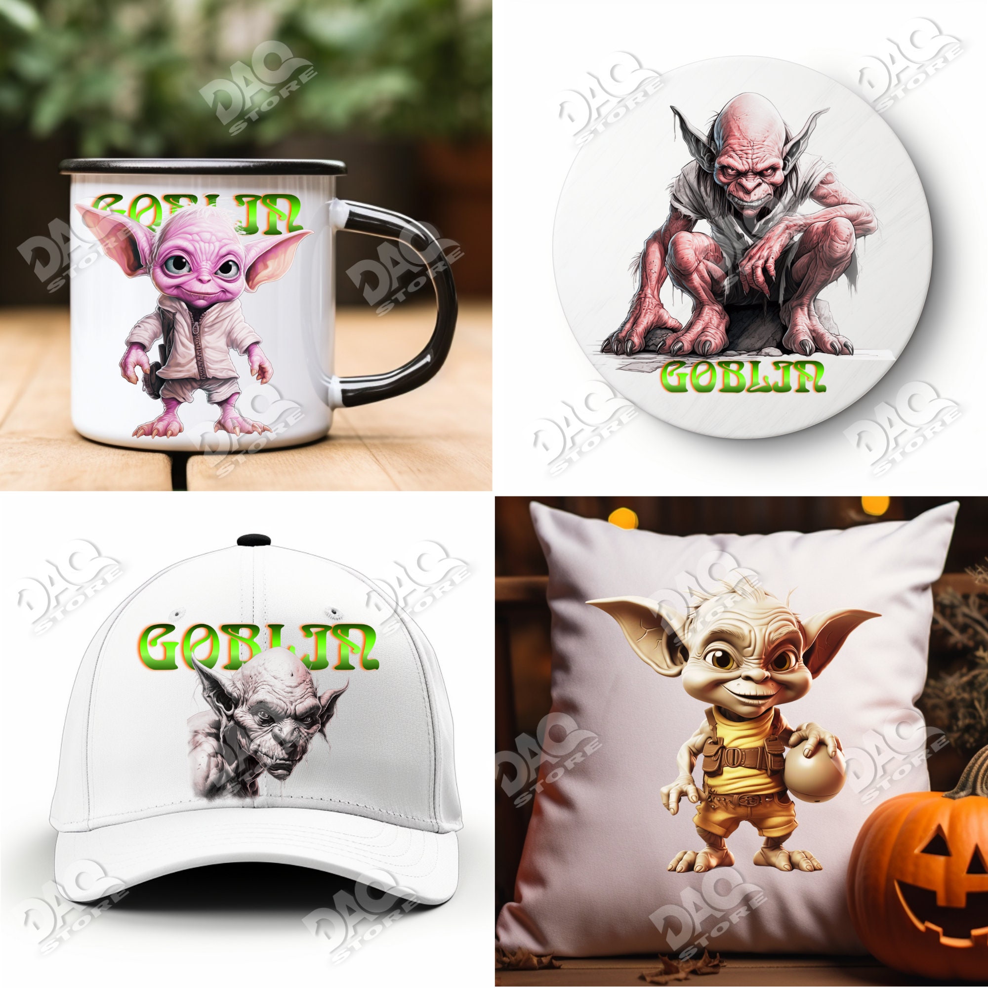 3D Goblins Digital Png Designs-goblin Png File-transparent Background ...