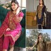 Beautiful Designer Top Pants Suit for Women, Indian Wedding Sangeet ...
