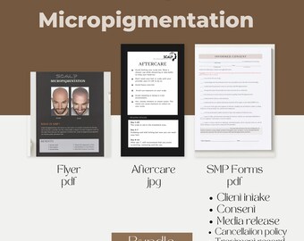 Scalp Micropigmentation Social Media Templates Instagram Template SMP ...