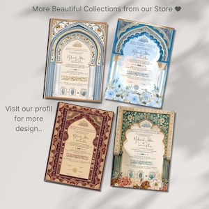 Fingerprint Nikkah Certificate | Islamic Marriage Certificate | Muslim ...