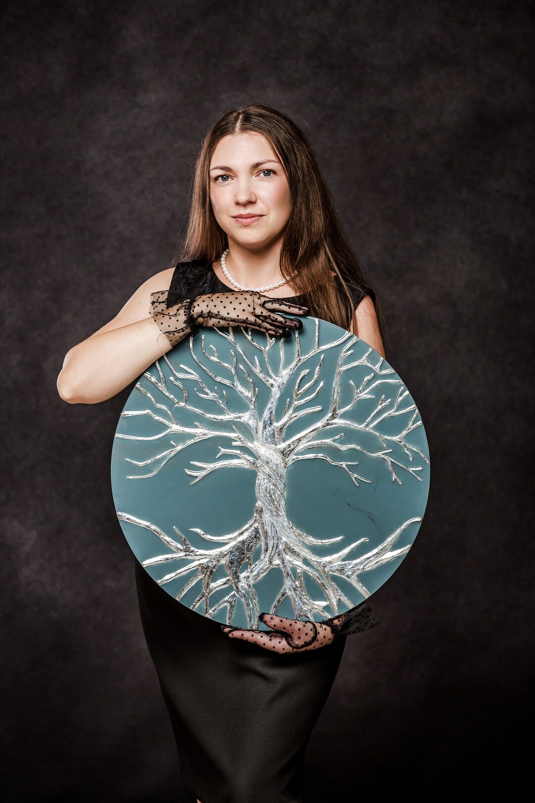 Tree of Life,gift for Mom, Texture Art,handmade Painting , Pouring With ...