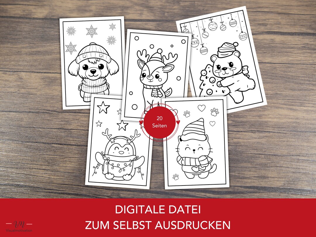 20 Christmas Coloring Pages to Print Out Christmas Games Coloring Pages ...