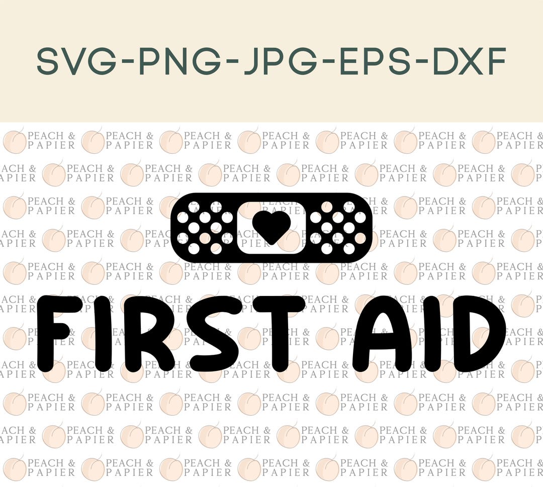 First Aid Decal - Instant Digital Download - SVG, PNG, DXF, Eps, Jpg ...