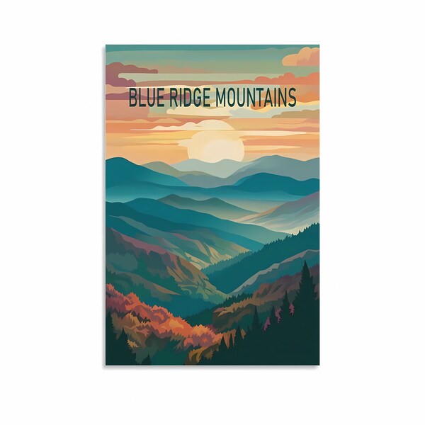 Blue Ridge Mountains - Etsy
