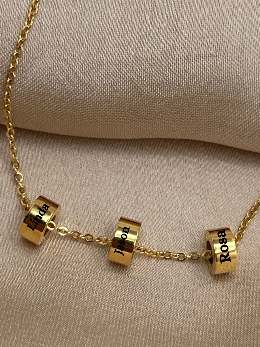 Personalized Multiple Initial Name Necklace, Personalized Jewelry Gift ...