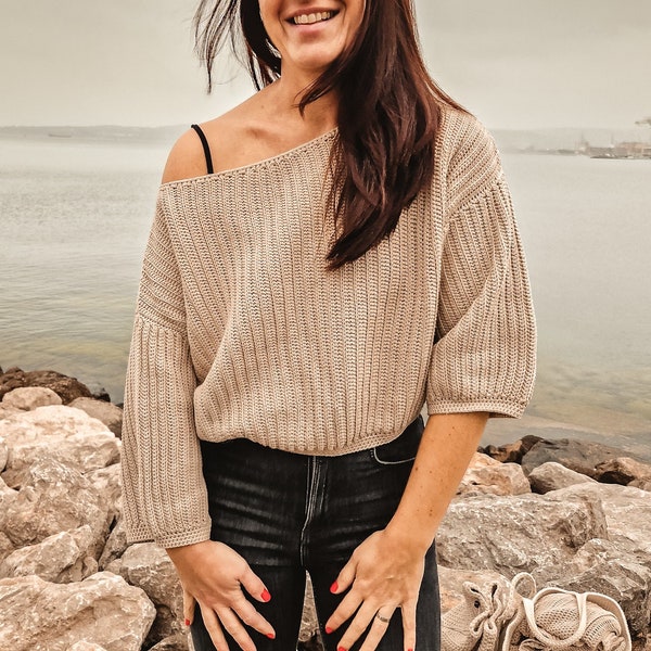 Ribbed Sweater - Etsy