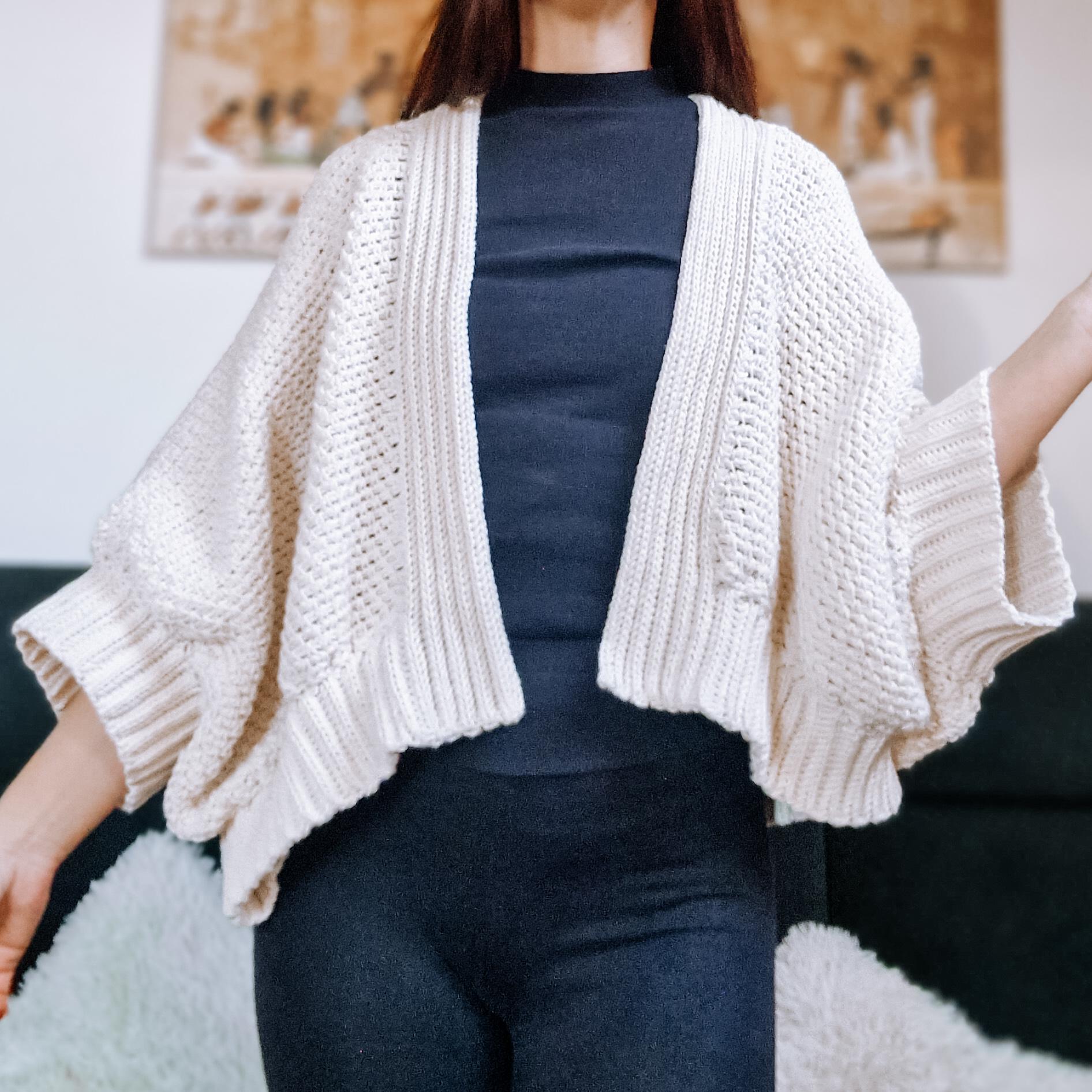 Cloud Cocoon Cardigan Crochet Pattern | Pdf Download | XS-XL | Cozy ...