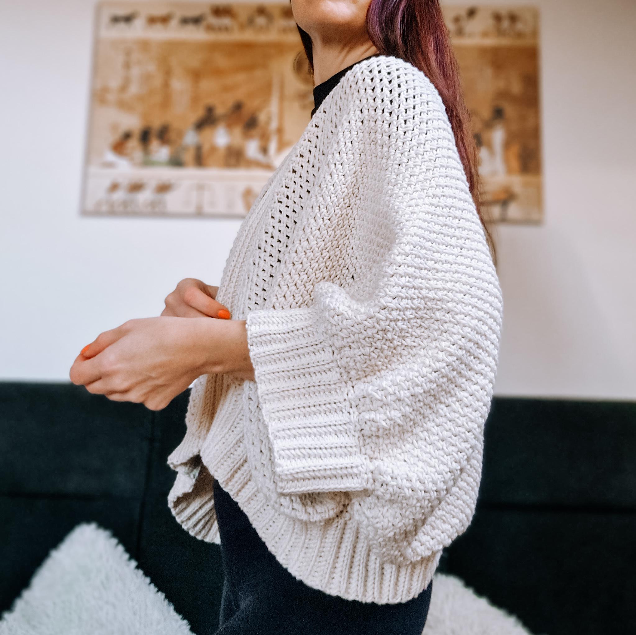 Cloud Cocoon Cardigan Crochet Pattern | Pdf Download | XS-XL | Cozy ...