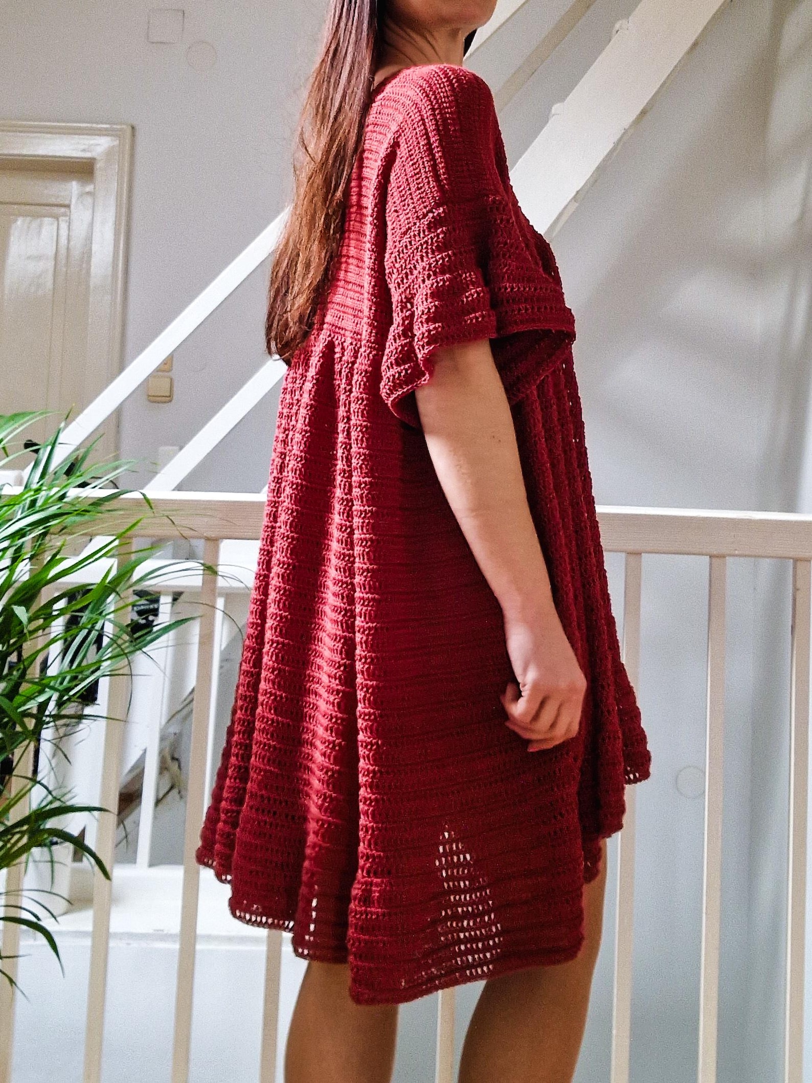 Luna Swing Dress Crochet Pattern: Modern Tunic, XS-2XL (PDF Download ...