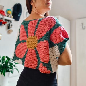 Floral Dream Top Crochet Pattern | PDF Download | DIY Fashion | Summer ...