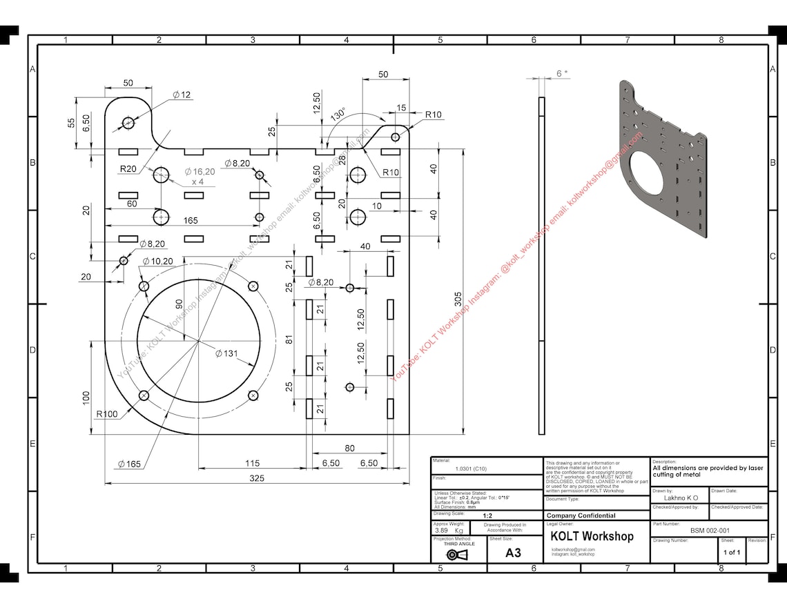Metric Plans - Belt Sander, Grinder Blueprints PDF With DXF 2x72" DIY ...
