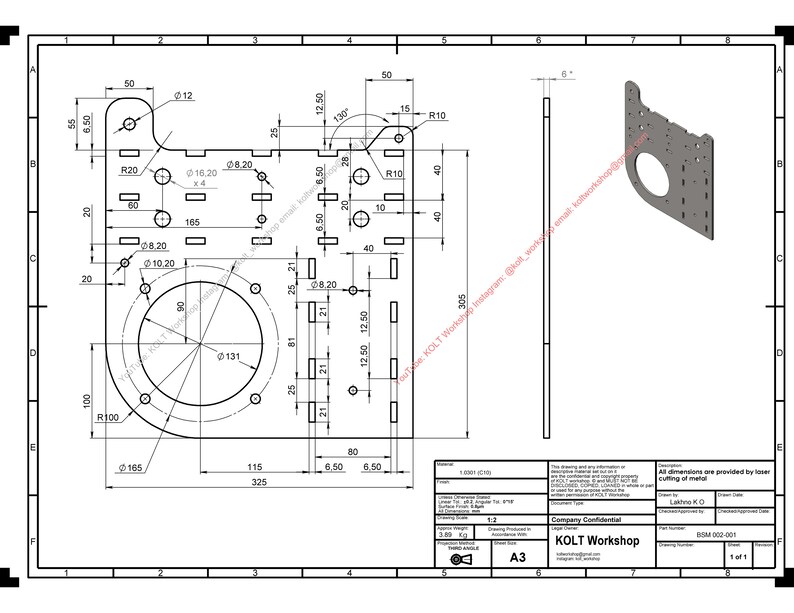 Metric Plans - Belt Sander, Grinder Blueprints PDF With DXF 2x72" DIY ...
