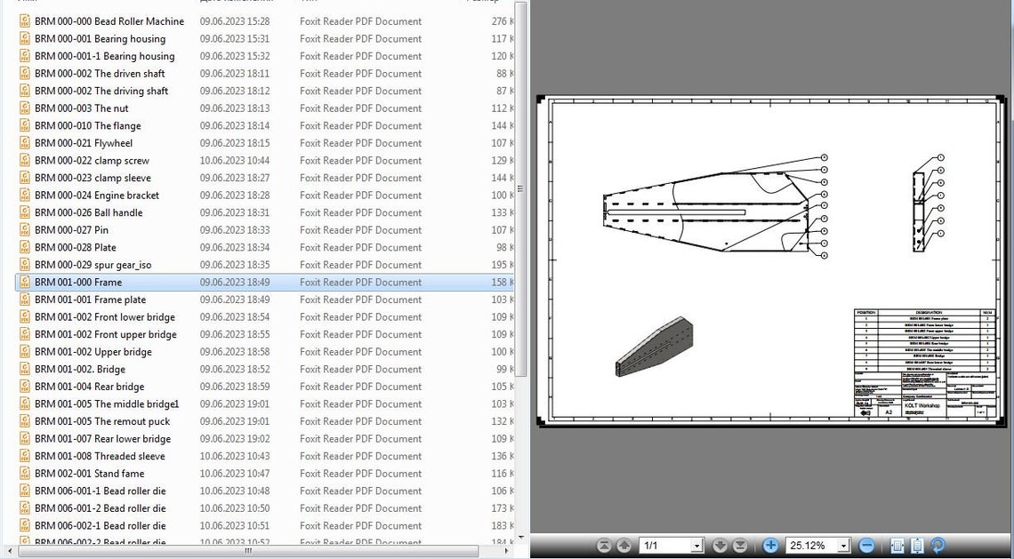 Bead Roller Machine Blueprints PDF Whith DXF Metric Plans DIY - Etsy