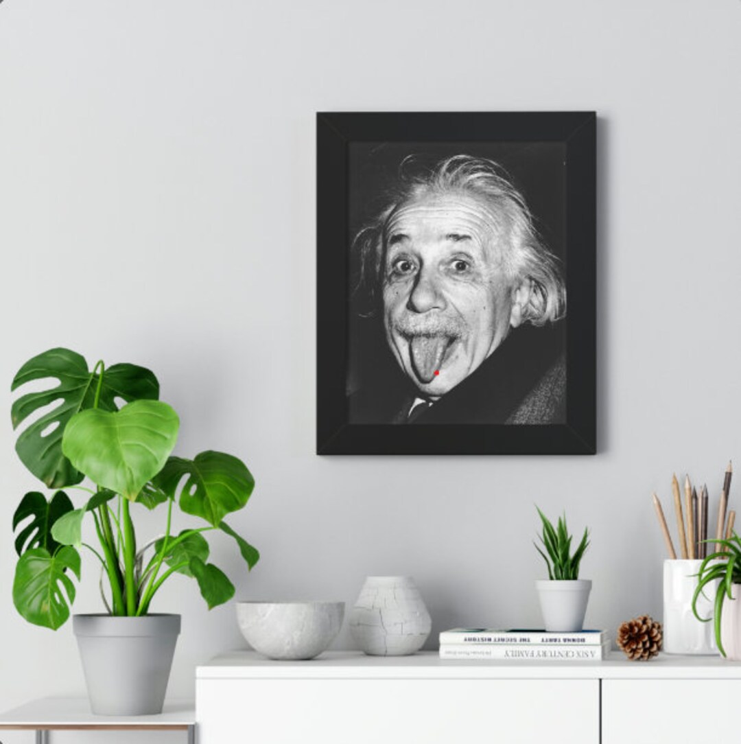 Albert Einstein Wall Art - Etsy