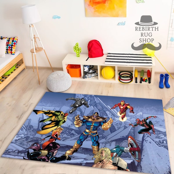 Avengers Rug - Etsy