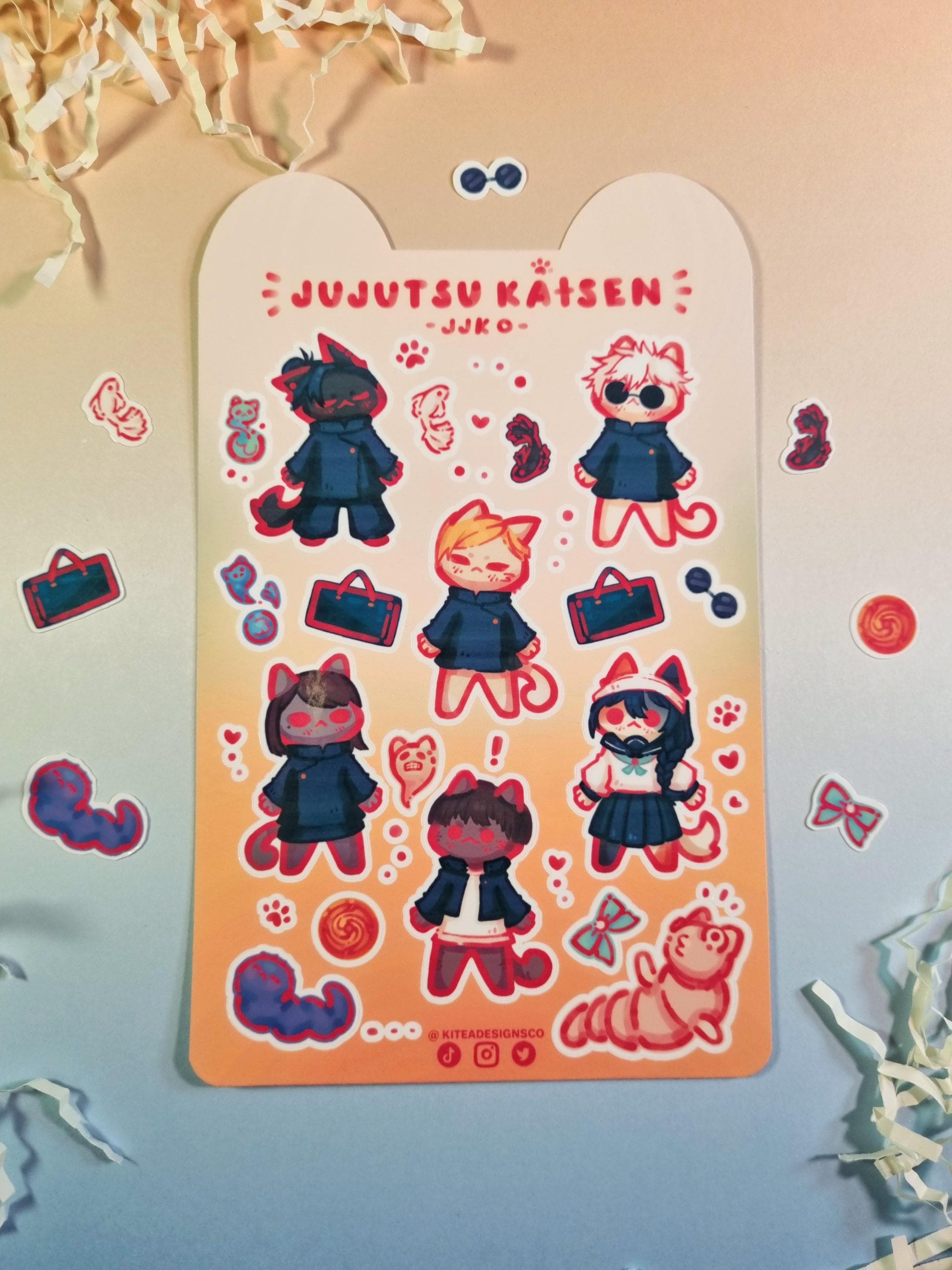 JUJUTSU KAISEN 0 | Vinyl Sticker Sheet, Jjk Merch, Jjk Stickers, Jjk ...