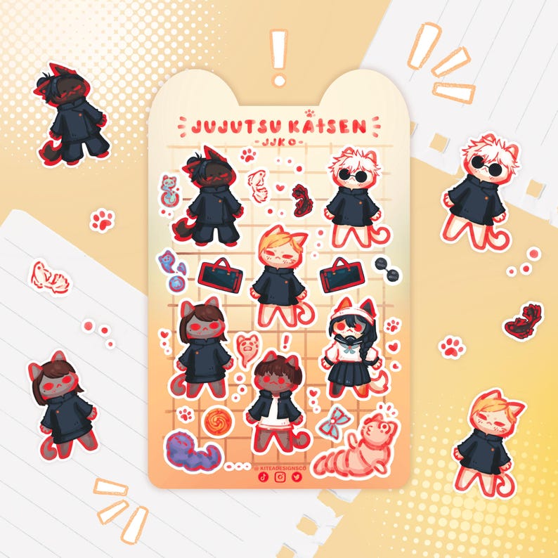 JUJUTSU KAISEN 0 | Vinyl Sticker Sheet, Jjk Merch, Jjk Stickers, Jjk ...