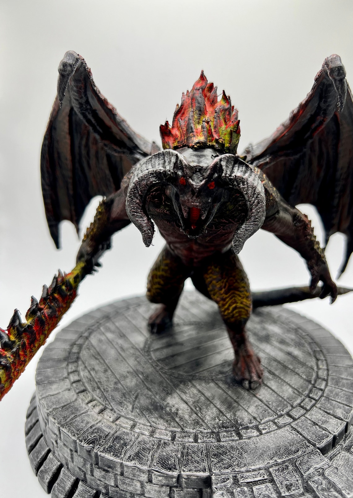 Balrog Figurine Lord of the Rings - Etsy